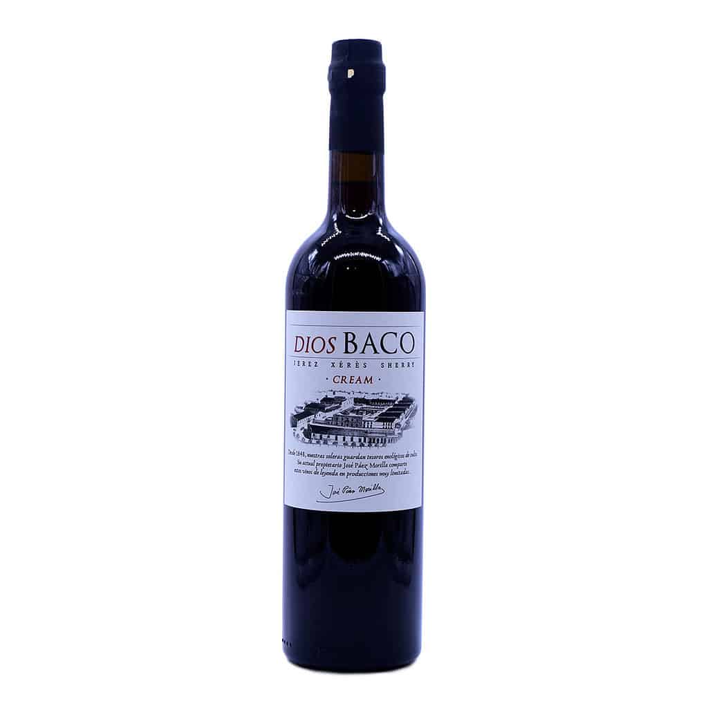 Dios Baco Cream. Aromático, final suave - Andalubox