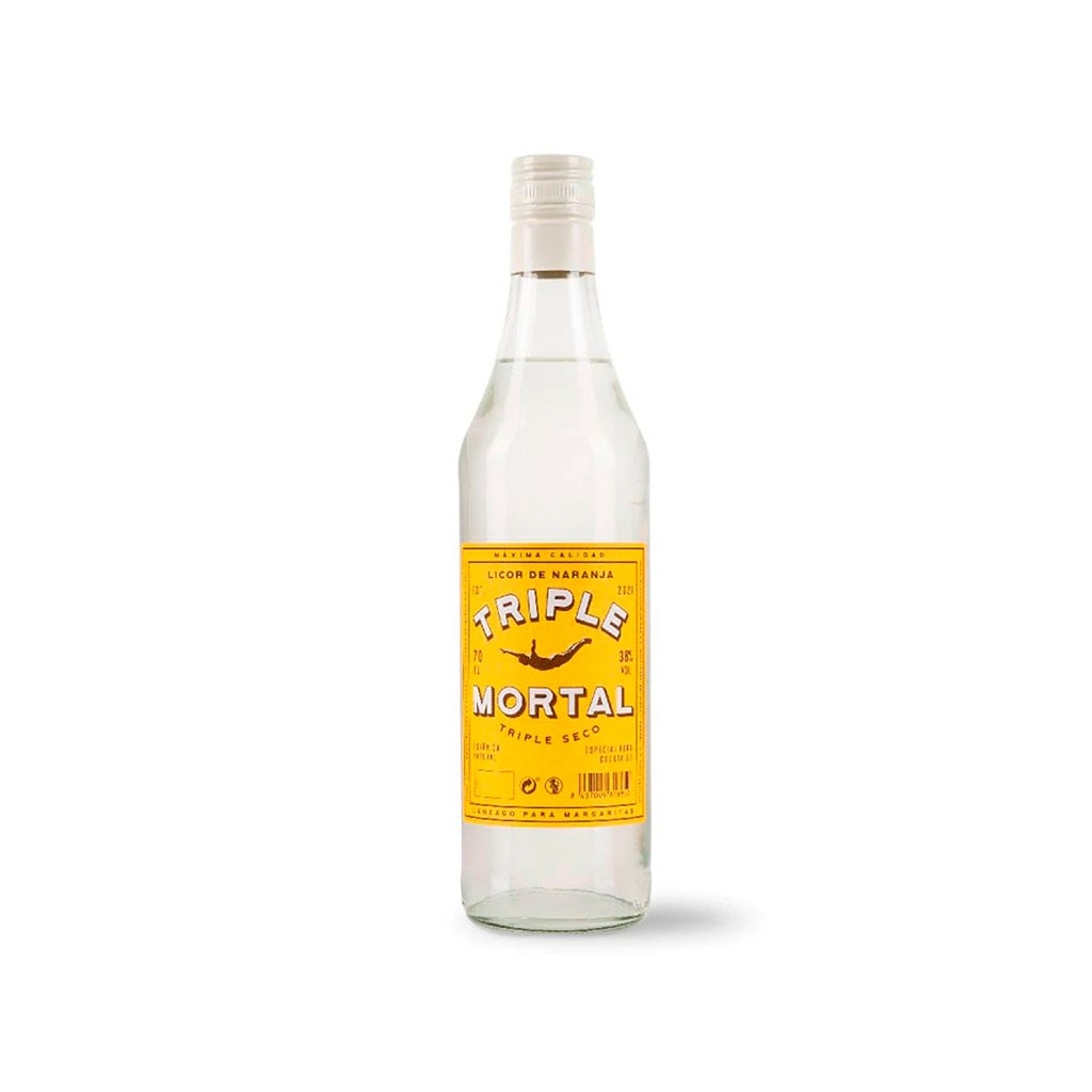 Triple Mortal Licor de Naranja de México 70cl - Andalubox