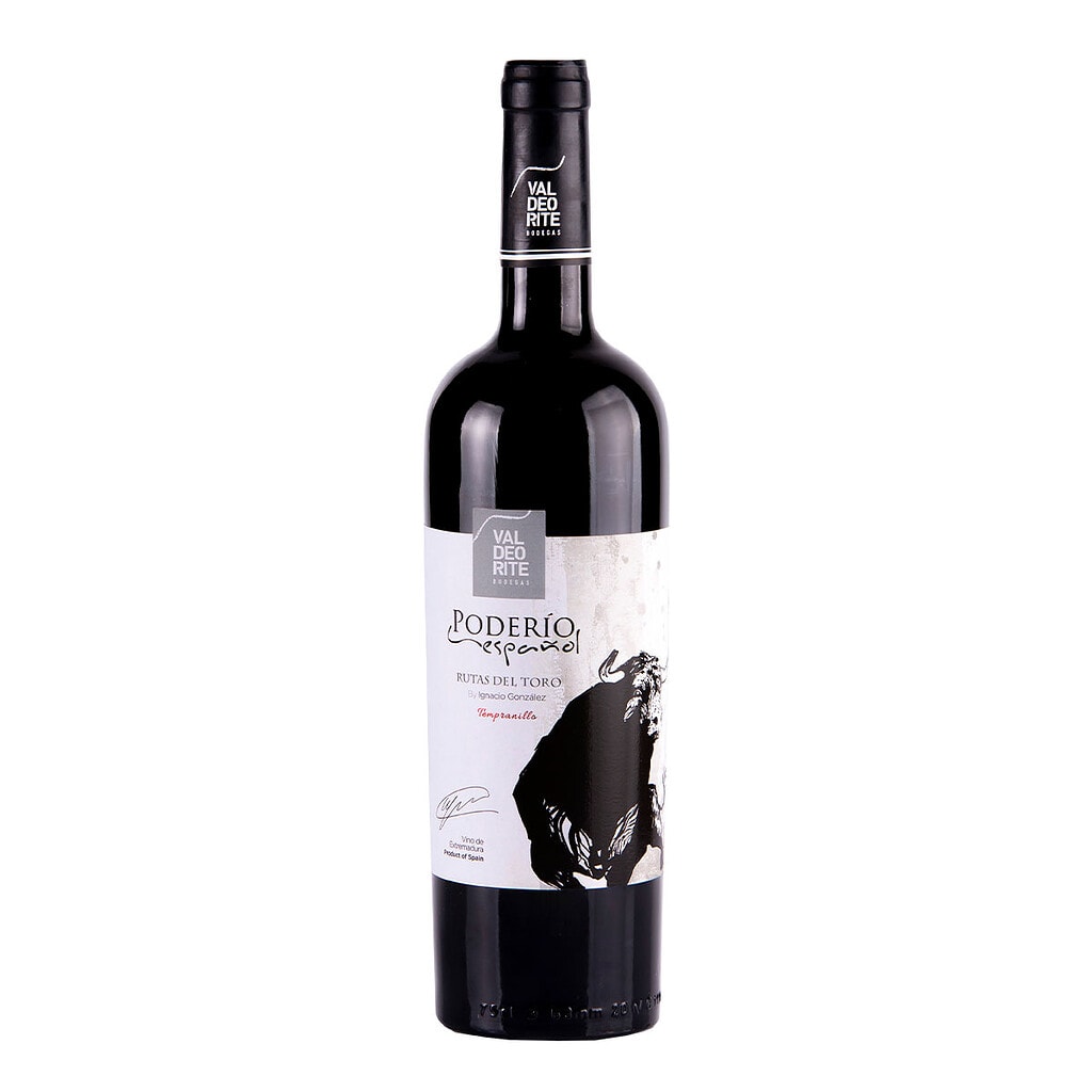 Poderío Español Rutas del Toro Vino Tinto Español 75cl - Andalubox