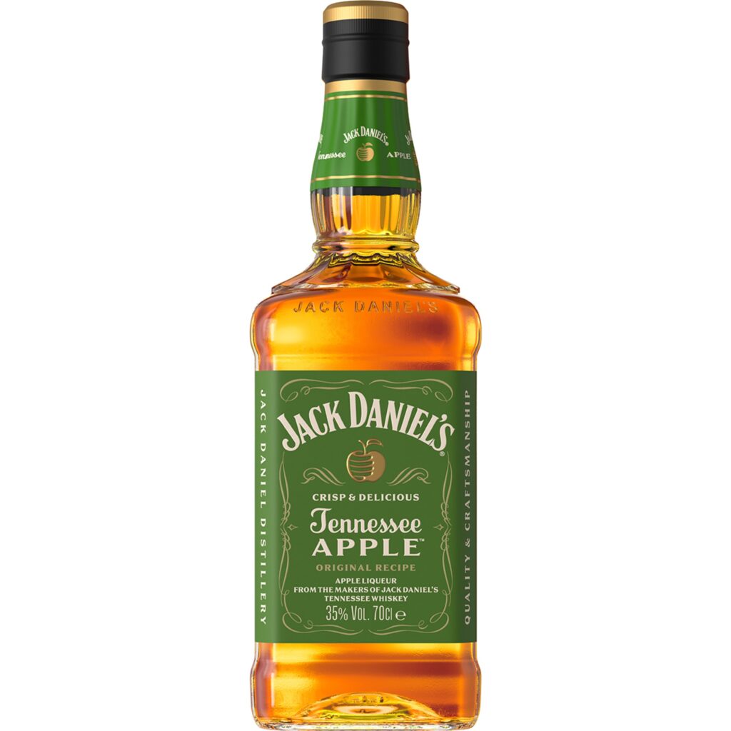 JACK DANIEL'S APPLE WHISKEY 70 CL - Andalubox